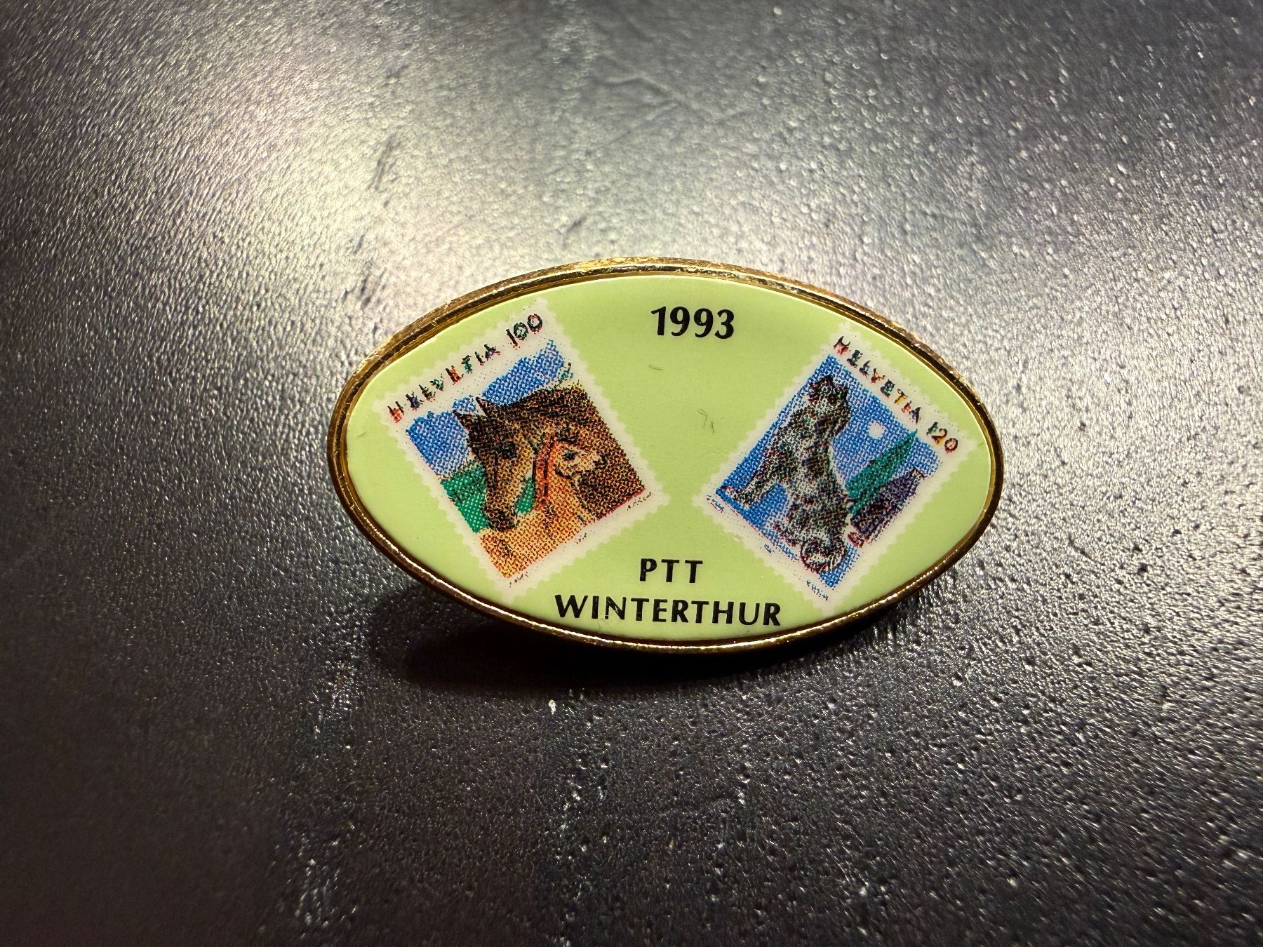 PTT Winterthur Anstecknadel 1993, Rarität für Sammler! (Gebraucht) in ...