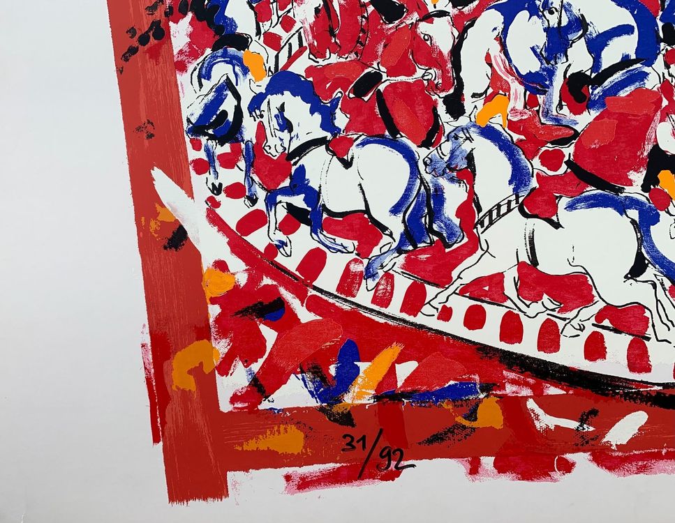 Rolf Knie grosse Serigraphie Handsign (Gebraucht) in Root für CHF 300 – mit Lieferung auf ...