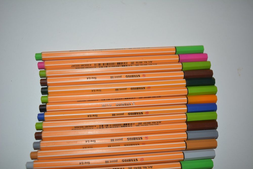 14x STABILO Stift SET Stifte Kunst basteln Malen Zeichnen | Kaufen auf ...