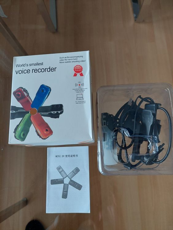 Voice recorder world's smallest (Neu (gemäss Beschreibung)) in ...