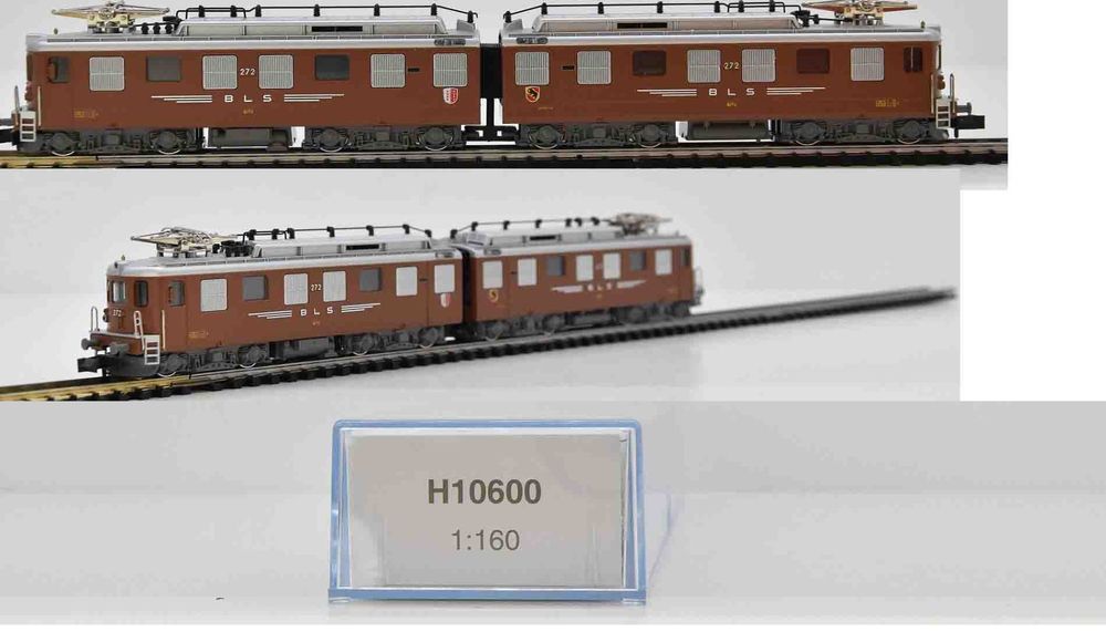 Hobbytrain H10600 E-Lok Ae 8/8 Bern-Wallis BLS Spur N GS OVP (Gebraucht ...