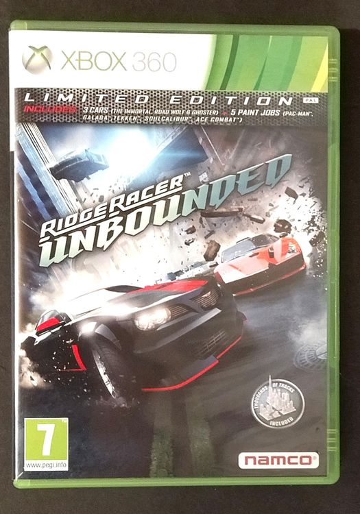 XBOX 360 - Ridge Racer unbounded Limited Editition | Kaufen auf Ricardo