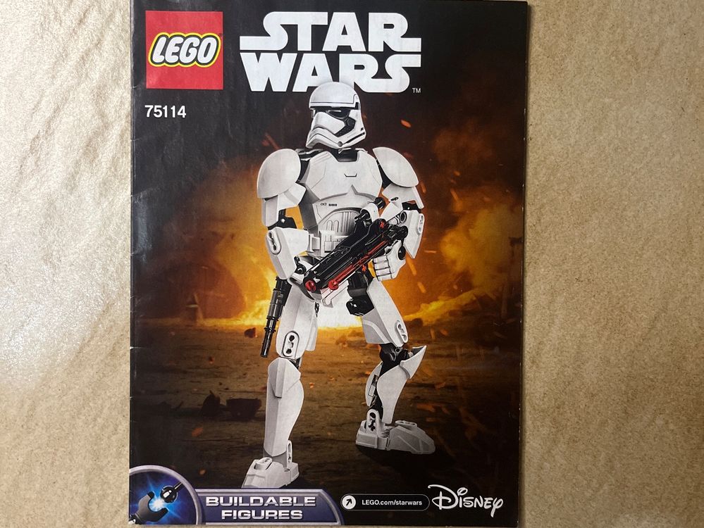 Manuel LEGO STAR WARS 75114 Buildable Figures 2016 (Gebraucht) in ...