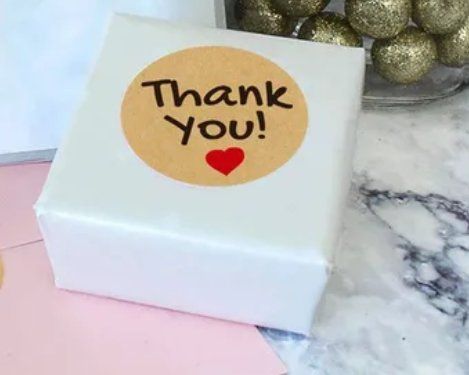 thank you 100 Sticker | Kaufen auf Ricardo