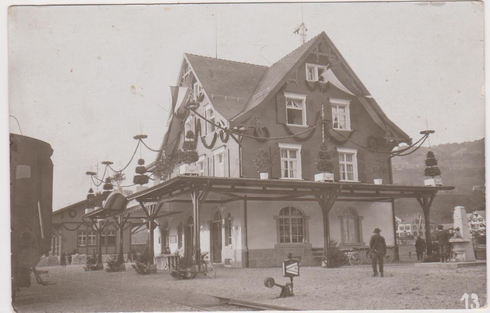 SG Nesslau Bahnhof Eisenbahn Toggenburg | Kaufen auf Ricardo