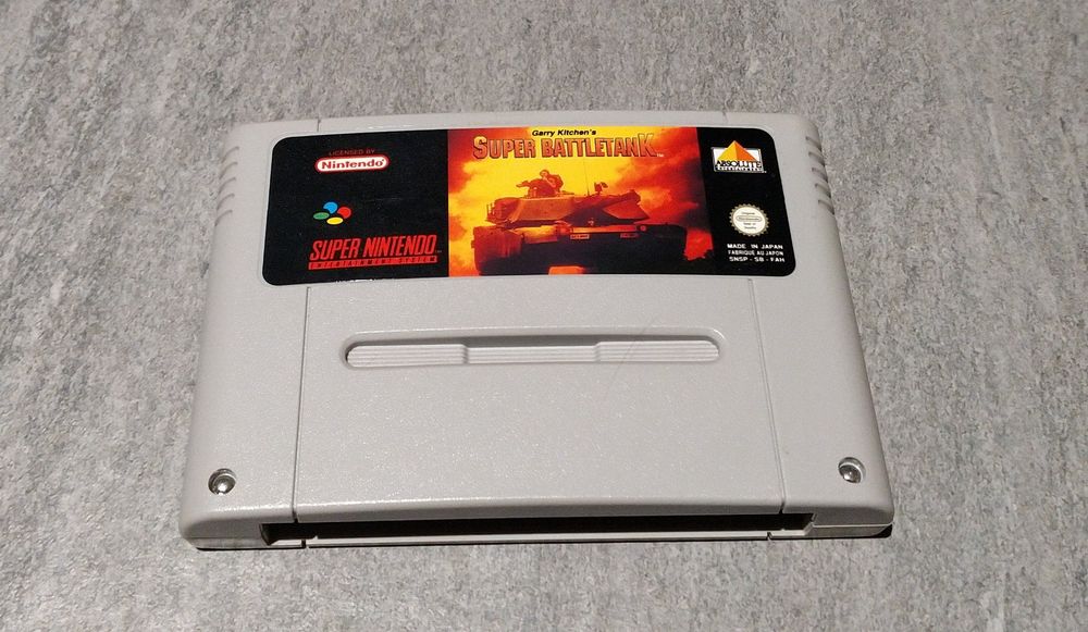 Super Battletank SNES Super Nintendo Panzer Simulation (Gebraucht) in ...