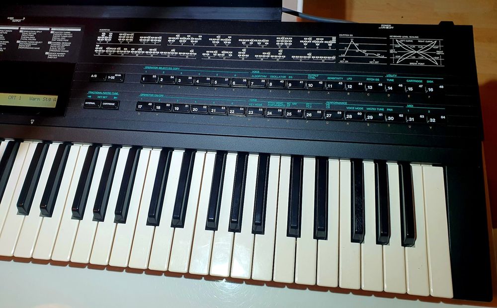 Yamaha DX7 II-FD Digital Programmable Algorithm Synthesizer (Gebraucht ...