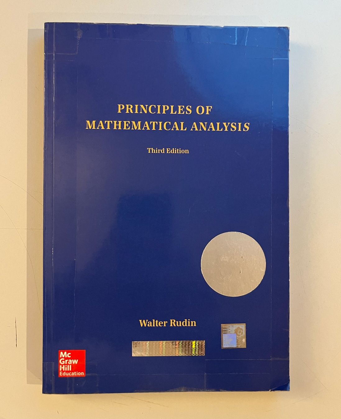 Walter Rudin – Principles of Mathematical Analysis (Gebraucht) in ...