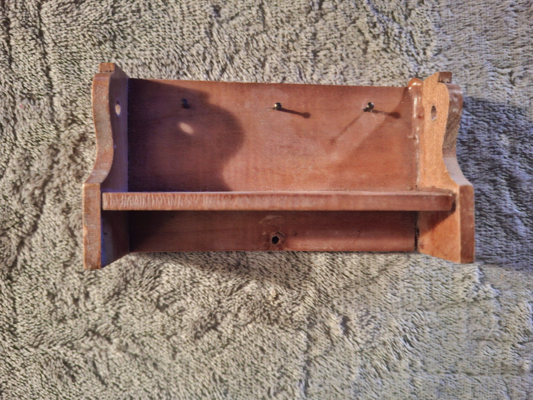 Sehr altes Wandregal aus Holz, Vintage fürs Puppenhaus Look! (Gebraucht ...