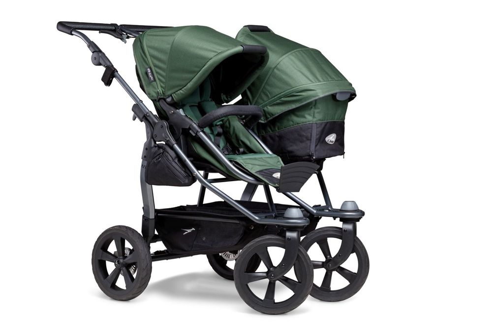 TFK Duo Kombi Kinderwagen olive mit Luftkammerräder NEU!! | Kaufen auf ...
