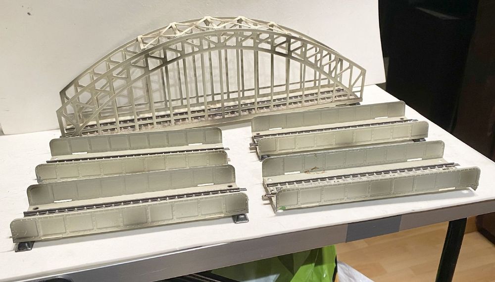 Märklin H0 5 Metall-Brücken/ponts en métal: 1x7163, 4 x 7161 (Gebraucht ...