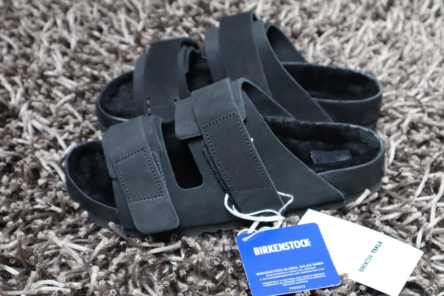 Birkenstock, Uji, Fell+ Leder, Gr.37, NEU, Neupreis 490.- !! (Neu und ...