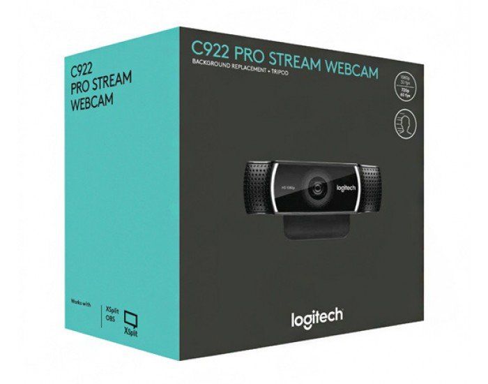 Logitech C922 Pro Stream Webcam Profi Cam Streaming (Gebraucht) in für ...