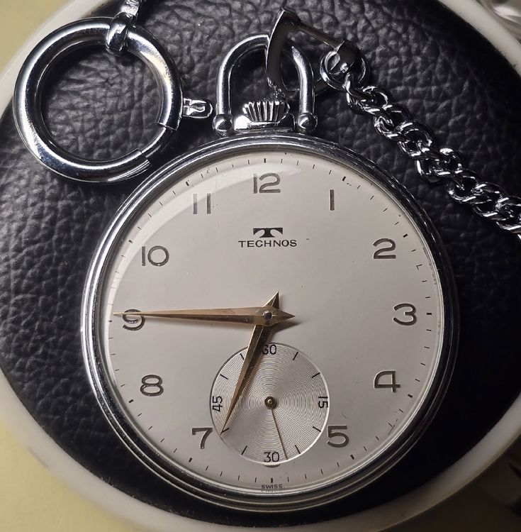 Montre de poche homme TECHNOS Swiss made 15 jewels (Gebraucht) in Grand ...