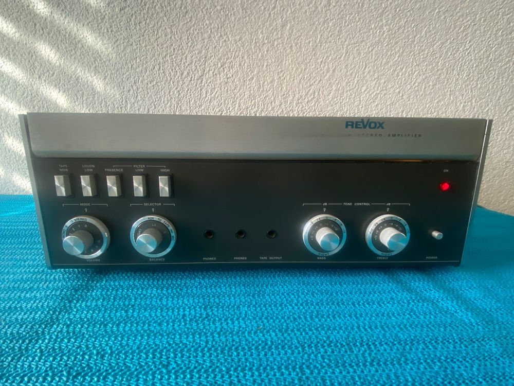 ReVox A 78 MKII - 100 W Stereo Amplifier | Kaufen auf Ricardo