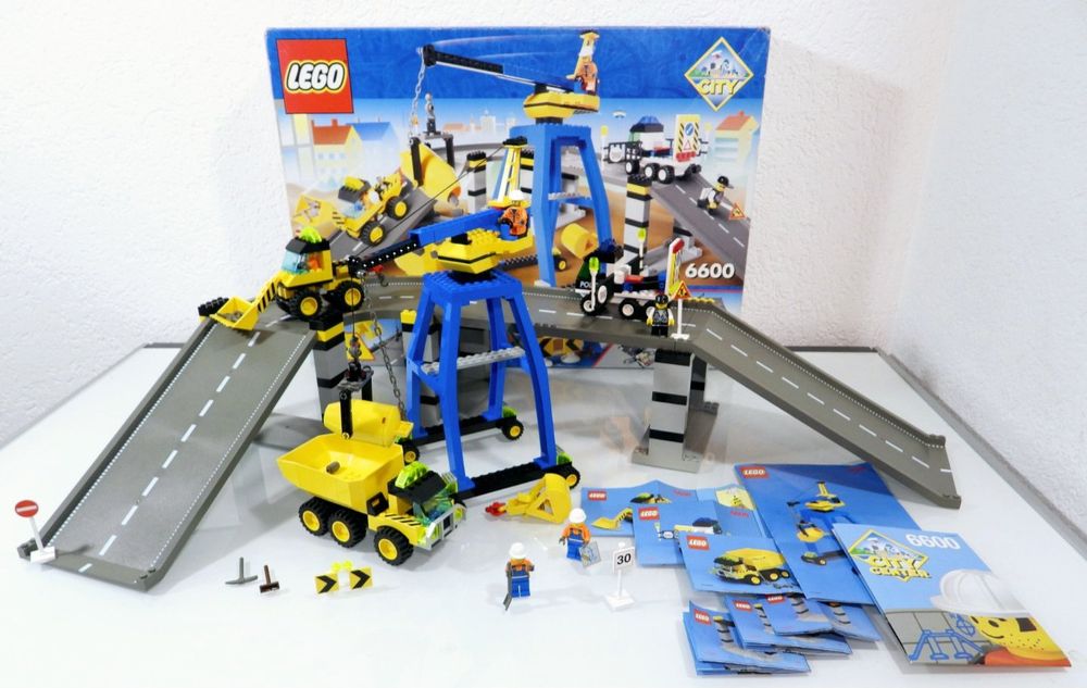 LEGO CITY 6600 HIGHWAY CONSTRUCTION BAUSTELLEN SET MIT OVP (Gebraucht ...