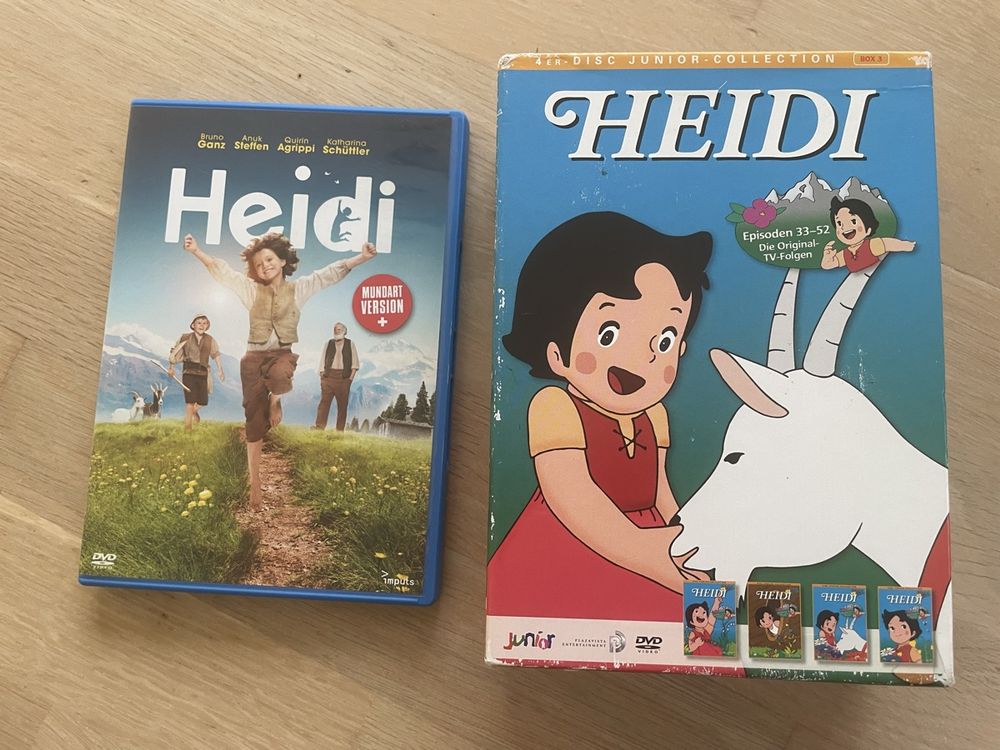 Kinderfilme DVD : Heidi und Astrid Lindgren (Gebraucht) in für CHF 10 ...