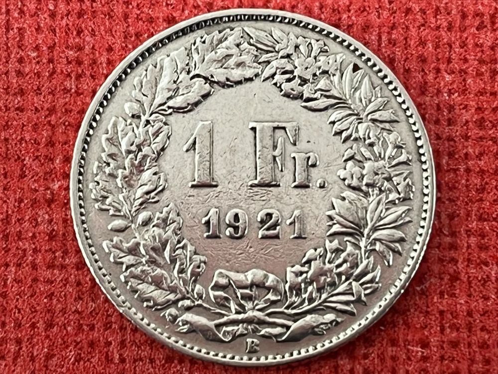 1 Franken 1921 Silber (Gebraucht) in Ormalingen für CHF 2.95 – mit Lieferung auf Ricardo kaufen