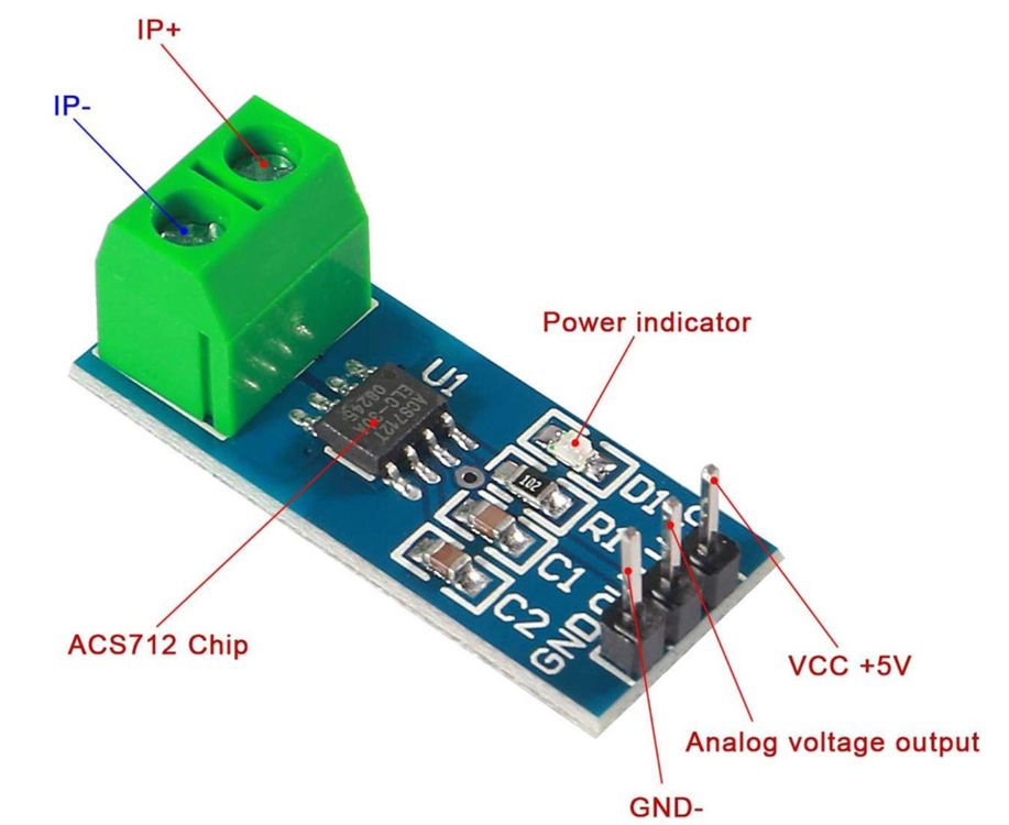 Stromsensor Modul ACS712 20A (Neu und originalverpackt) in Neuenkirch ...