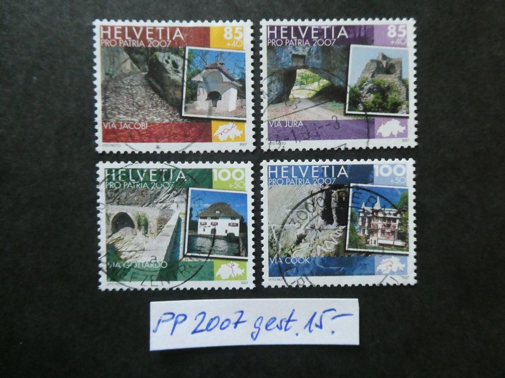 Pro Patria 2007 gestempelt | Kaufen auf Ricardo