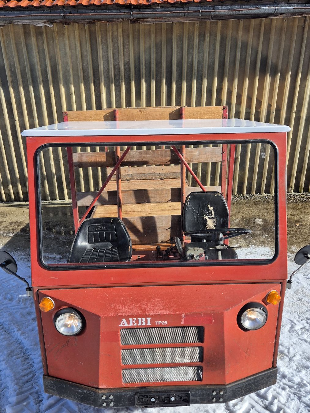 Aebi Transporter TP 25 mit Doppelrad Lombardini Dieselmotor (Gebraucht ...