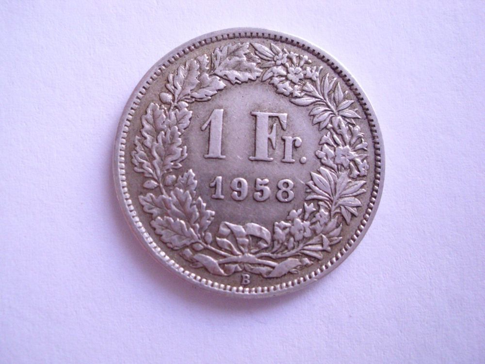 1 Franken 1958 | Kaufen auf Ricardo