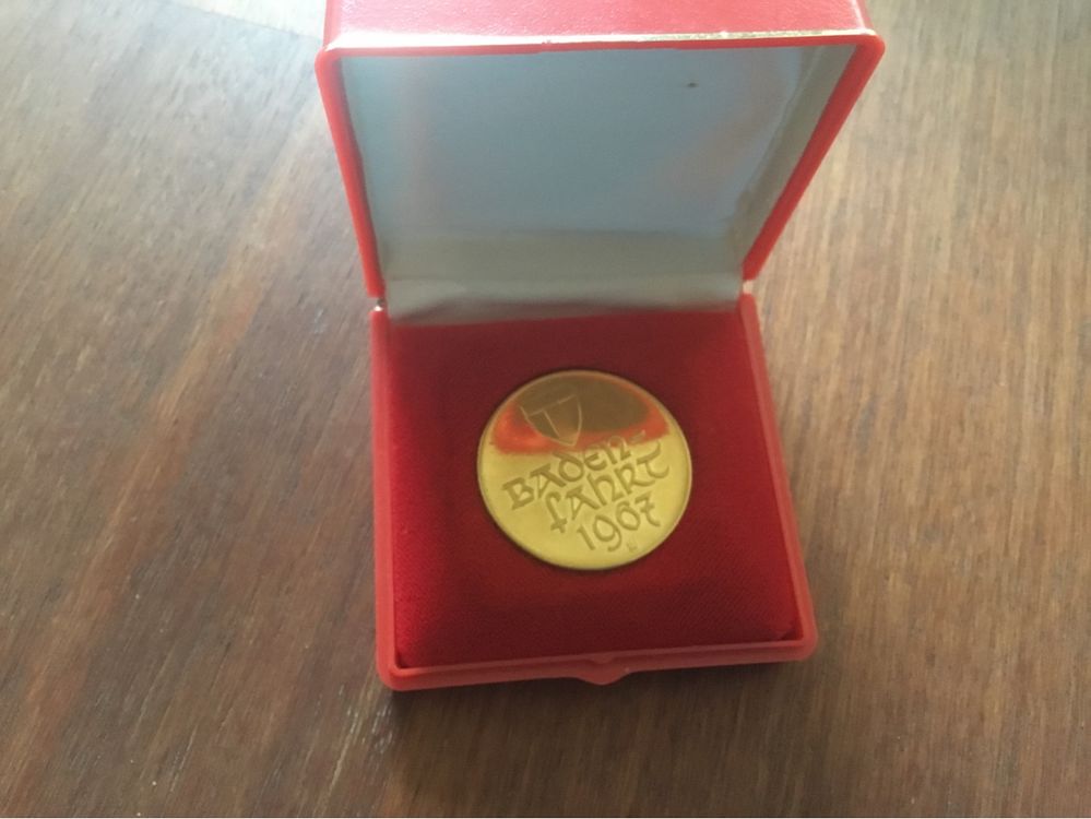 9O0 GOLDMÜNZE BADENFAHRT 1967 (Neu (gemäss Beschreibung)) in baden für ...