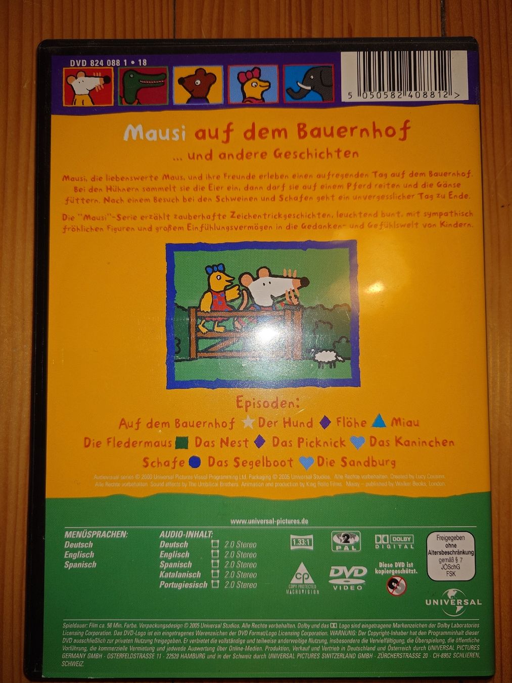 Mausi DVD auf dem Bauernhof - Tolle Unterhaltung für Kinder! (Gebraucht ...