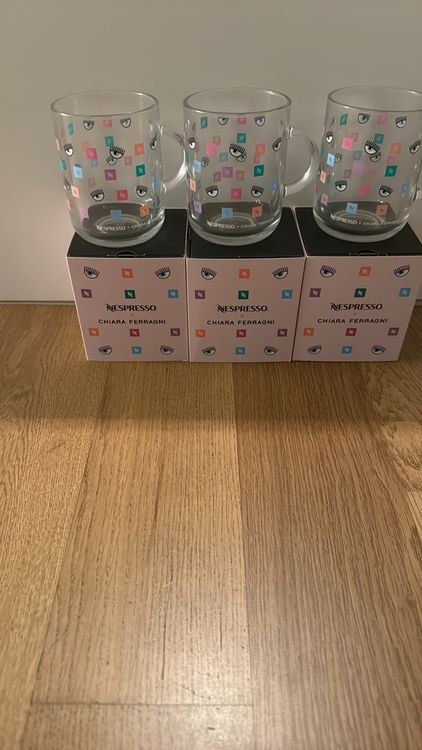 Nespresso x Chiara Ferragni Gläser Set (Neu und originalverpackt) in Selzach für CHF 89 – mit ...