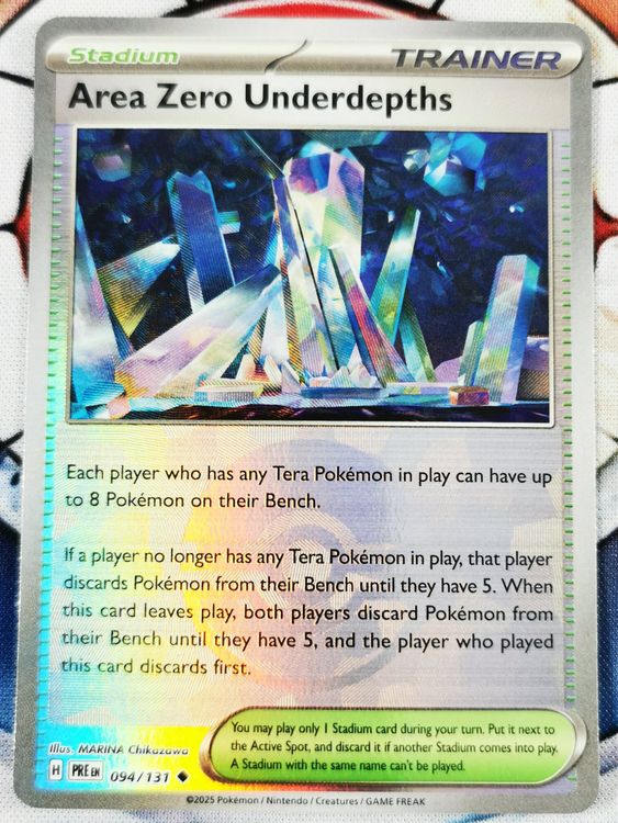 Pokemon Area Zero 094 PokeBall Prismatic Evolutions EN | Kaufen auf Ricardo