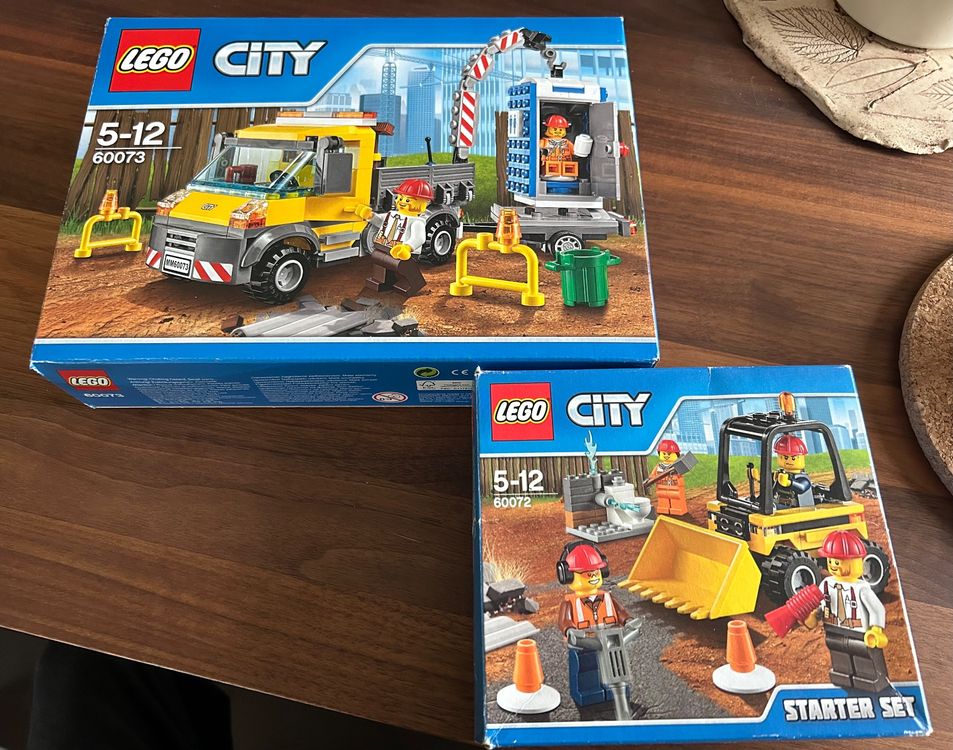Lego City Set Baustellenfahrzeuge 60073 und 60072 | Kaufen auf Ricardo