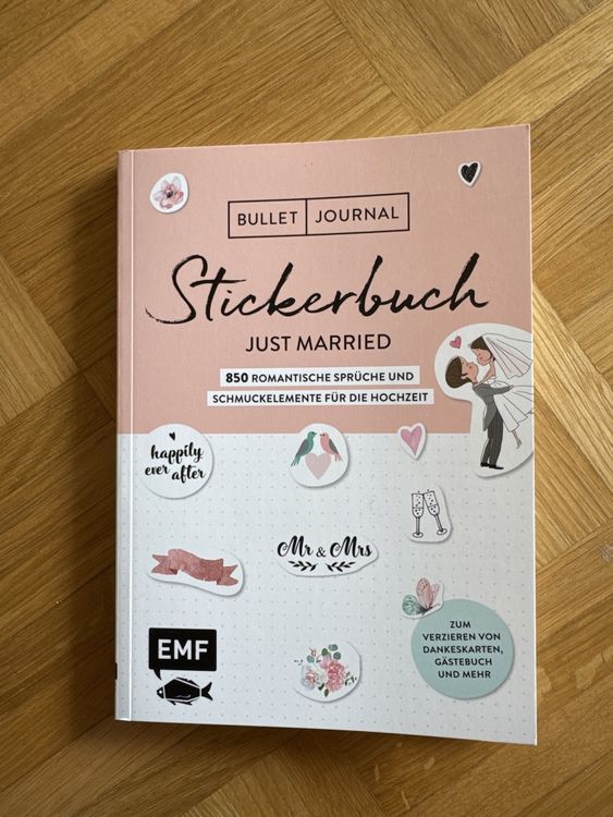 Stickerbuch Hochzeit für Bullet Journal (Neu und originalverpackt) in ...