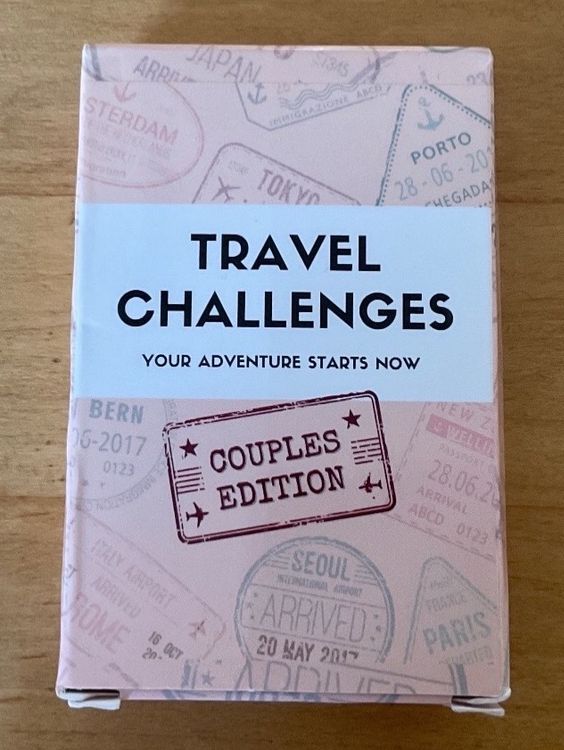Kartenset -Travel Challenges für Paare, perfektes Geschenk (Neu (gemäss ...