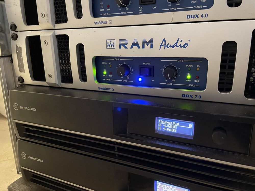 RAM Audio DQX 7.0 Endstufe mit 2 x 3450Watt (Gebraucht) in für CHF 780 ...
