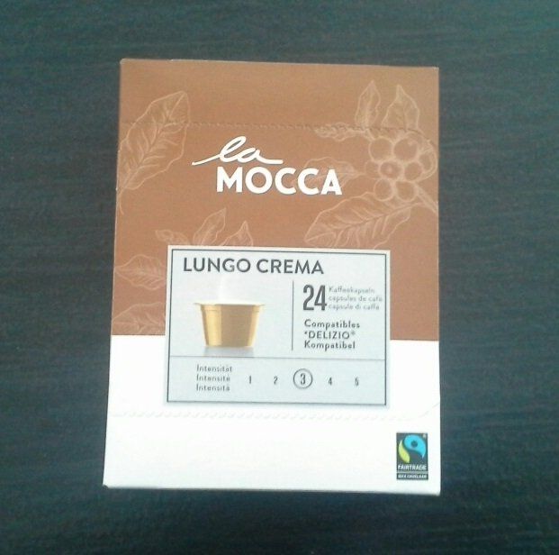 ☕ 24 capsules Delizio, la Mocca LUNGO CREMA, VERSAND= 3 CHF (Neu ...