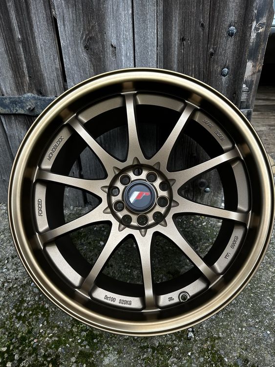 1 Set (4stk) Japan Racing JR-05 // 9.5x18 // 5x100/5x114.3 (Neu und ...