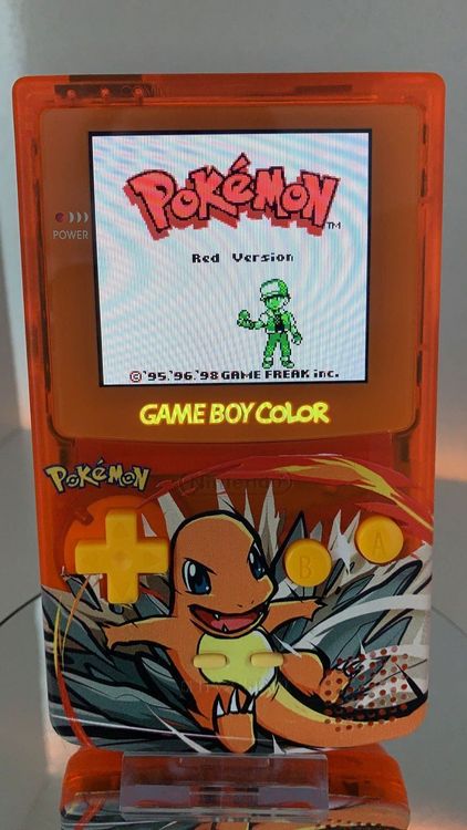 Game Boy Color IPS RED Mod + Spiel RED (Gebraucht) in Zürich für CHF ...