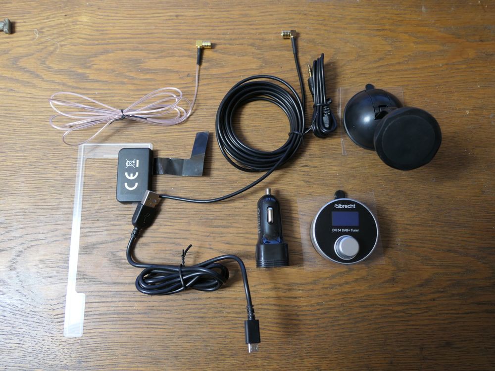 Albrecht DR 54 DAB+ Tuner: FM-AUX Übertragung zum Autoradio (Gebraucht ...