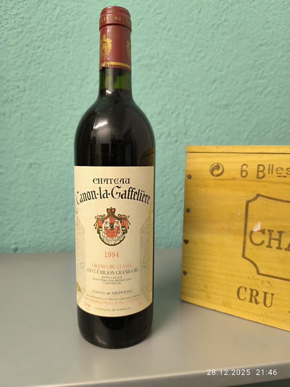 Canon la Gaffelière 1994 Saint-Émilion Grand Cru Classé (Gebraucht) in ...