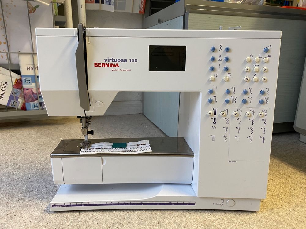 Nähmaschine Bernina virtuosa 150, ab Service, 6 Mo. Garantie (Gebraucht ...