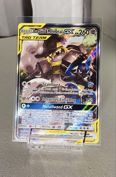 Lucario & Melmetal GX #SM192 Pokemon Black Star Promo (Neu (gemäss ...