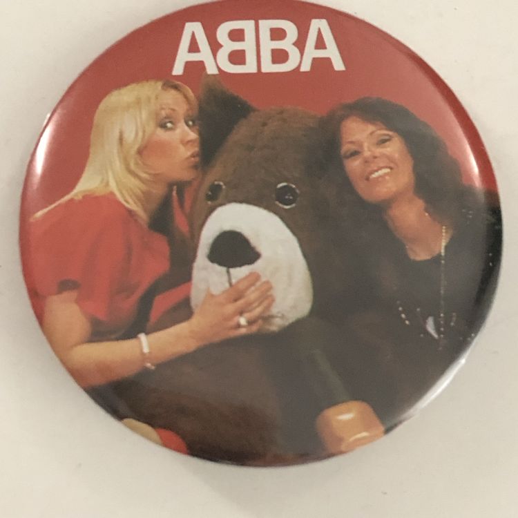 ABBA ESC Eurovision Gewinner Vintage Button Original (Gebraucht) in Wettingen für CHF 25 – mit ...