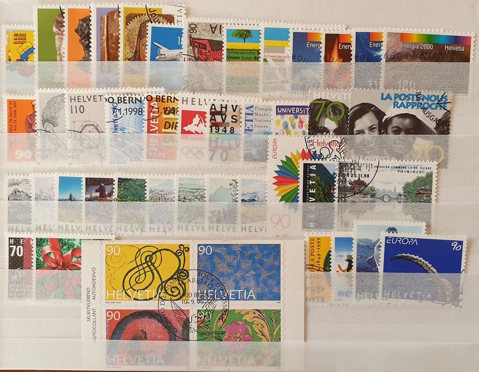 Sammlung Schweiz ET (Gebraucht) in Courtepin für CHF 1 – mit Lieferung auf Ricardo kaufen
