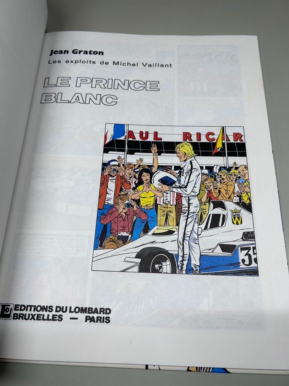 Michel Vaillant, Tomo 30: Le Prince Blanc 1983 (Usato) a Giubiasco per ...