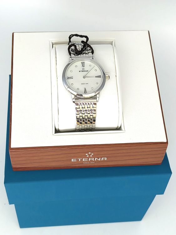 Eterna Eternity Lady, Diamanten, Neuwertig, mit Originalbox (Neu und ...
