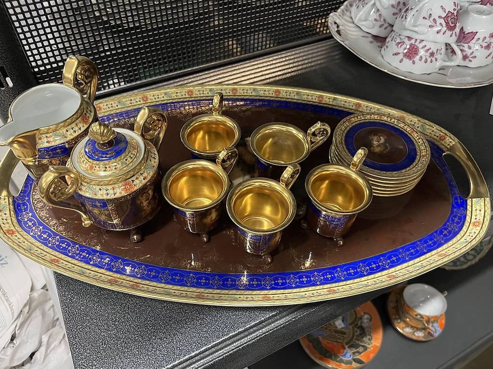 Antikes Moccaservice 5 Pers (Gebraucht) in Staad SG für CHF 200 – nur ...