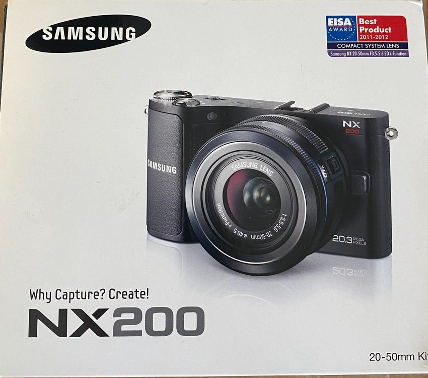 Kamera NX200 Samsung (Neu und originalverpackt) in Kirchberg SG für CHF ...