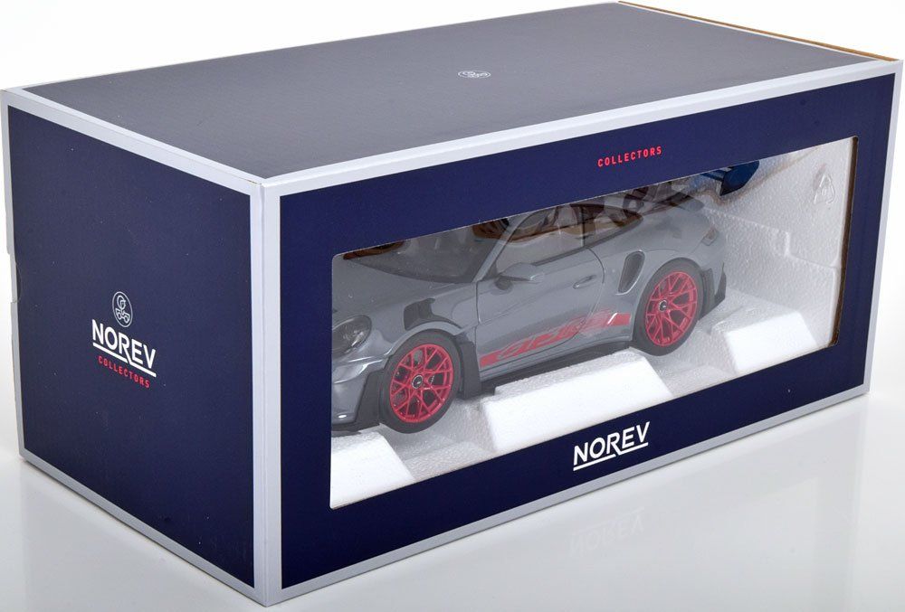 Porsche 911 GT3 RS 2022 Arctic grey & Pyro red / 1:18 | Kaufen auf Ricardo