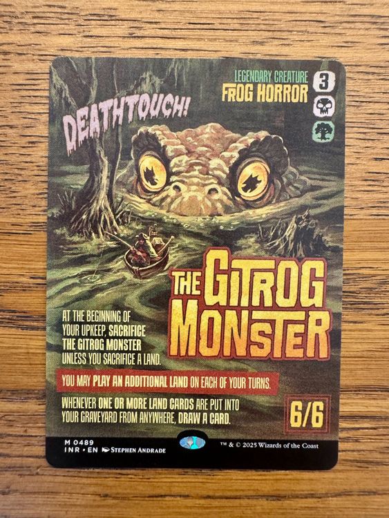 Borderless The Gitrog Monster Innistrad Remastered NM (Neu (gemäss ...