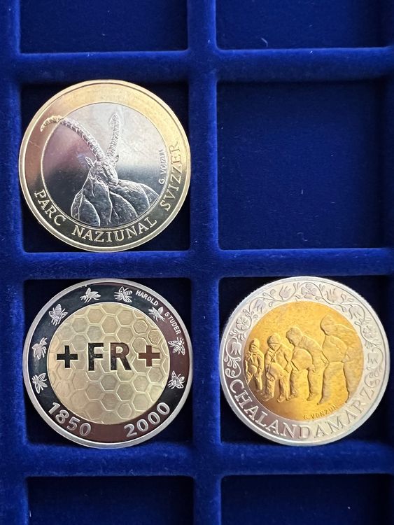 6 Gedenkmünzen - kleines Set - CHF 5 & CHF 10 - ab CHF 1.00 (Neu (gemäss Beschreibung)) in ...